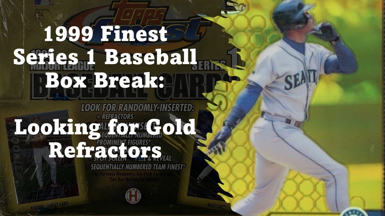 1999 Topps Finest Baseball Series 1 Box Break: Hot Packs???? - YouTube