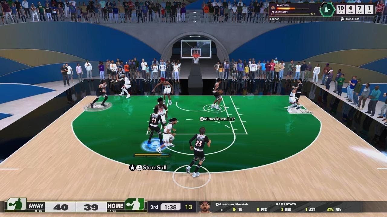 NBA 2K25 - Green Step Back - YouTube