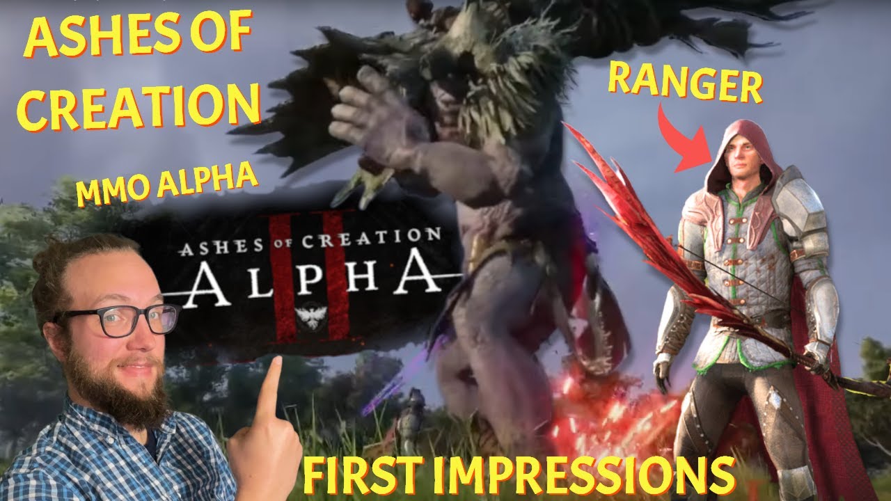 🔴LIVE - MMO ALPHA! - Ranger in Ashes of Creation Alpha II - YouTube