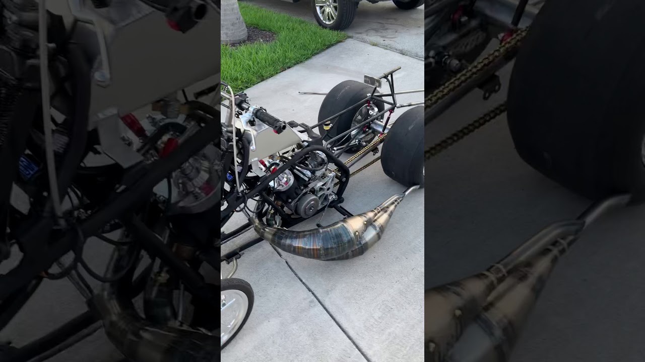 New drag banshee stock cylinder - YouTube
