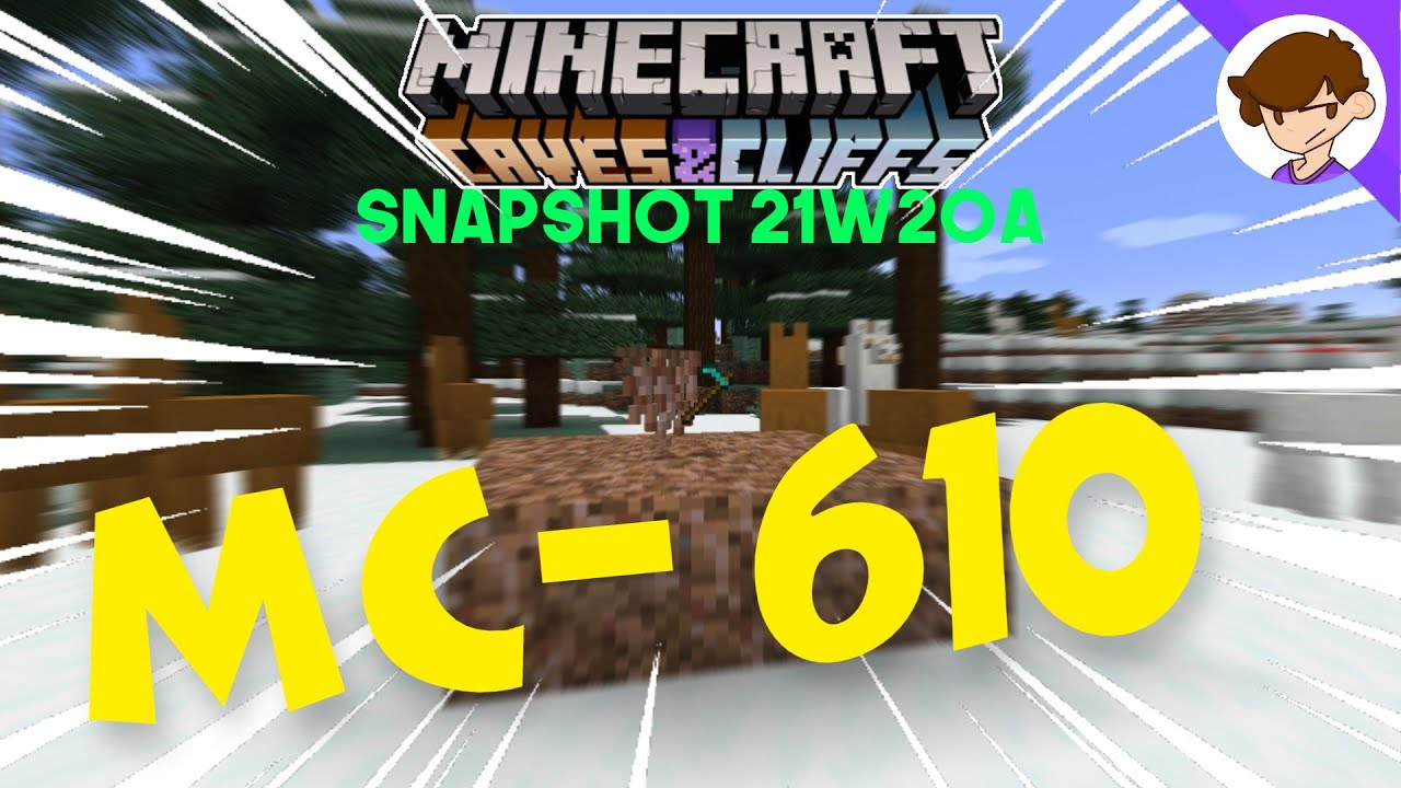 One of Minecraft's OLDEST bugs has FINALLY BEEN FIXED | Caves & Cliffs ...