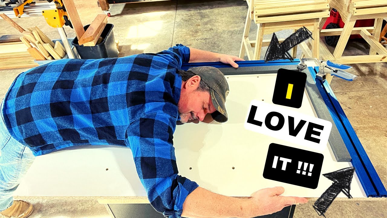 Kreg Clamp Trak Installation Tutorial: Makes a Handy Little Clamp Table ...