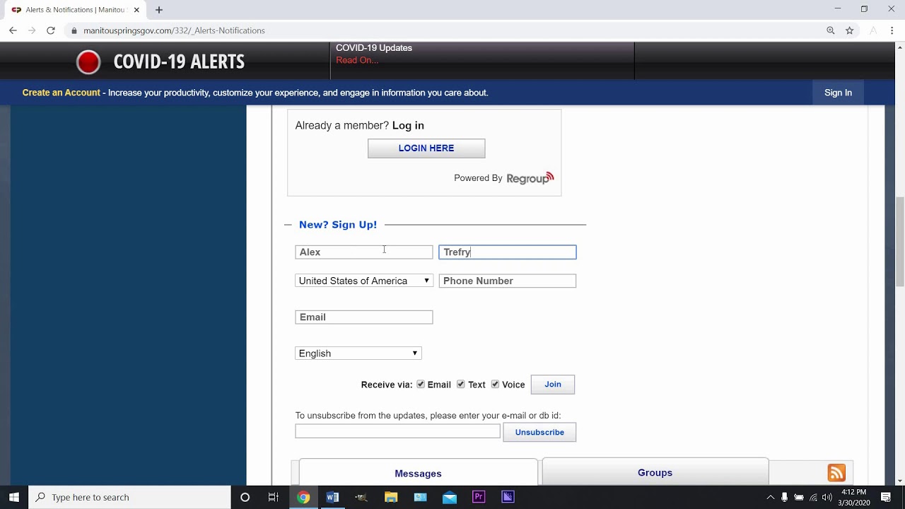 How to Sign Up For CivicReady - YouTube
