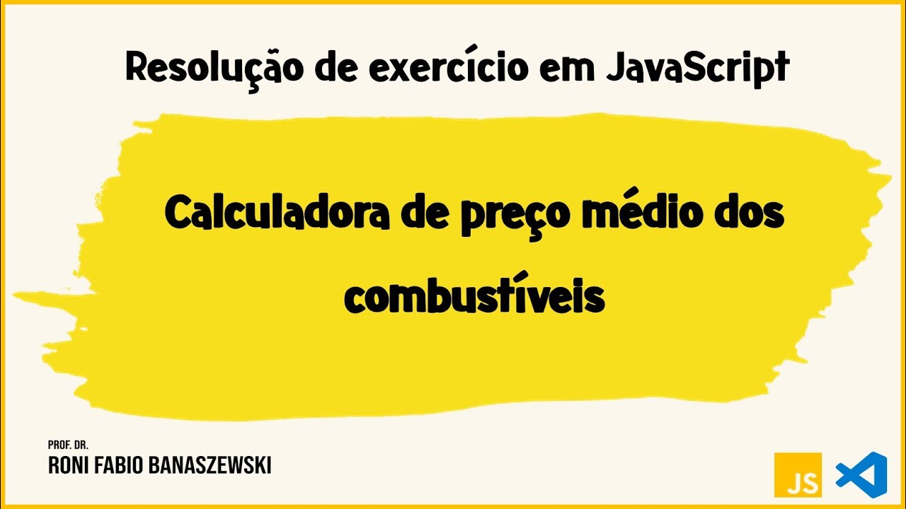 Resolução de exercícios em JavaScript: Calculadora de preço médio dos ...