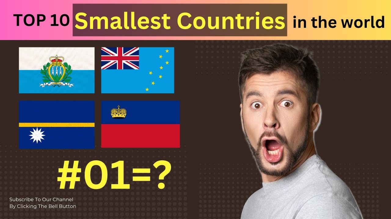 Top Ten smallest countries in the World - YouTube