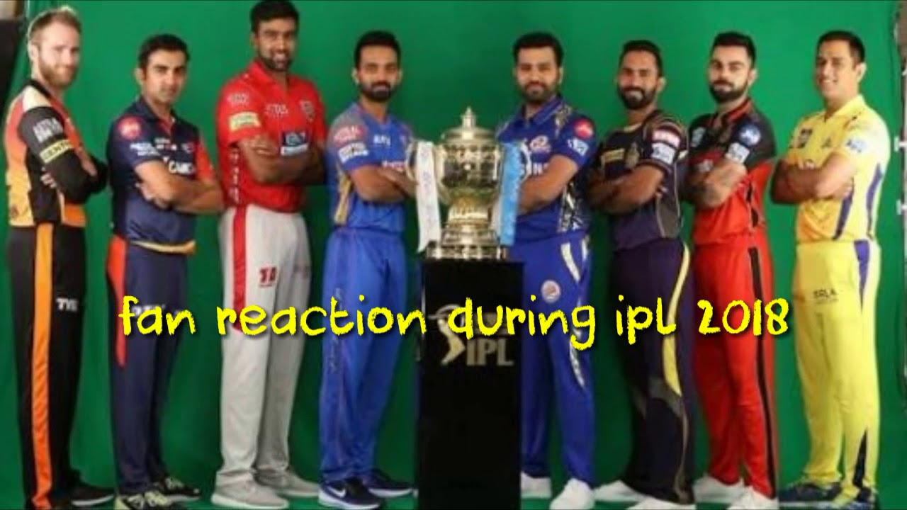 Fan reaction during ipl 2018 ; funny video - YouTube