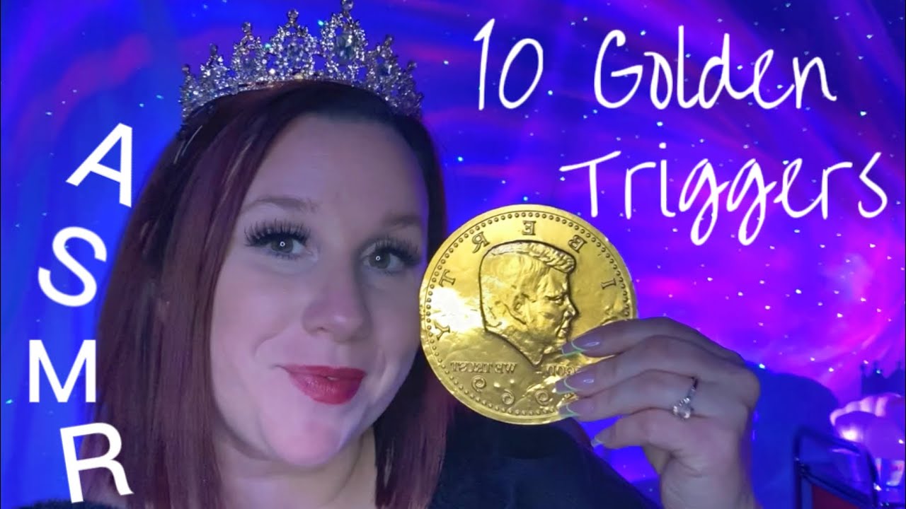 10 of the BEST golden ASMR triggers - YouTube