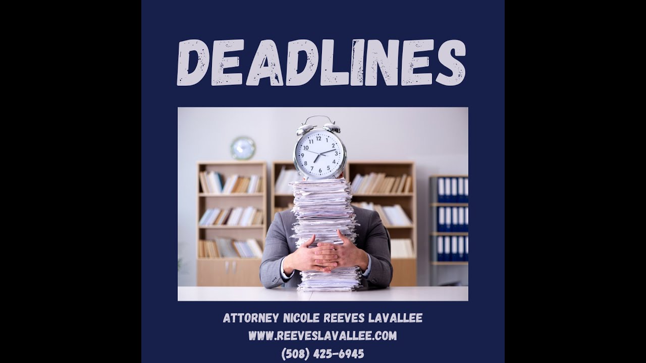 Deadlines - YouTube