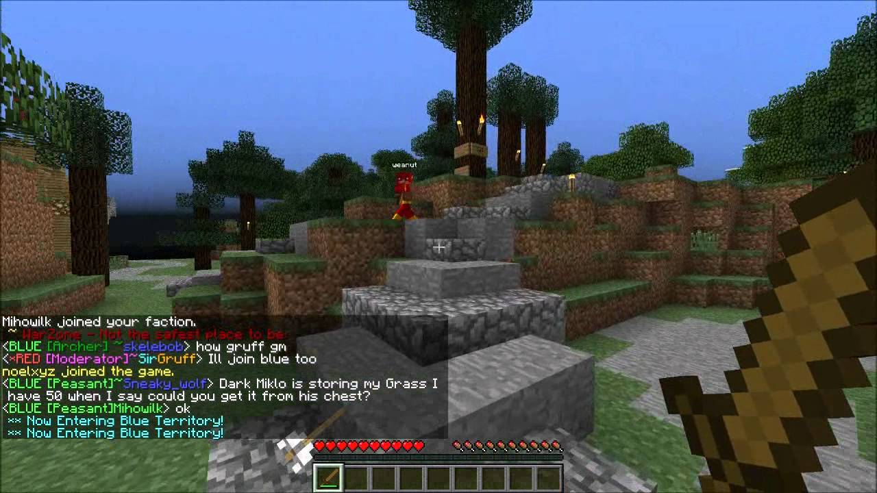 Red vs. Blue (A Minecraft Server) E1 - YouTube