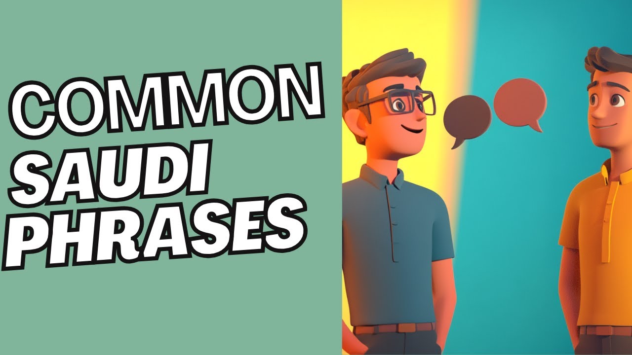 Top 20 Must-Know Saudi Phrases 🇸🇦 | Speak Like a Local in Saudi Dialect ...