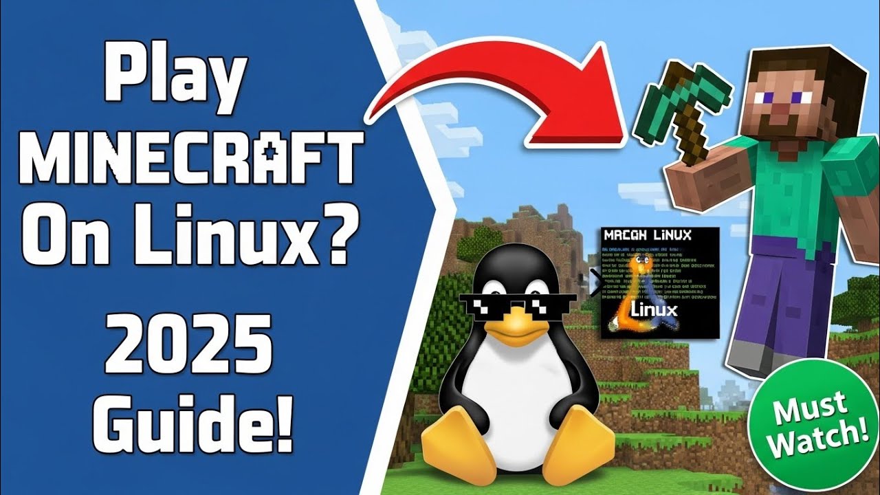 Can You Play Minecraft On Linux 2025? - YouTube
