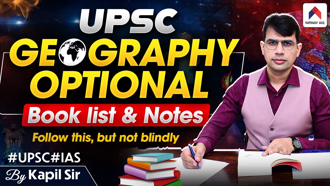 Geography Optional UPSC Book List | Best Books for UPSC Geography ...