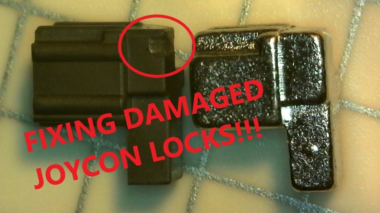 Replacing Damaged Joycon Locks WITH METAL!! - YouTube