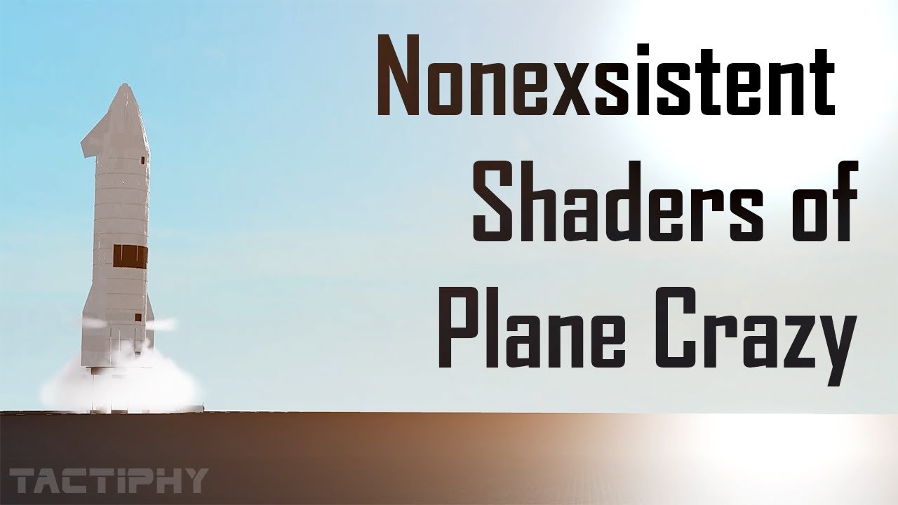 Plane Crazy Cinematic Shots | Plane Crazy Shaders Test - YouTube