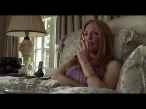 Julianne Moore smoking