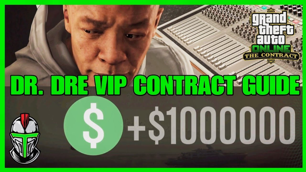 Dr Dre Vip Contract GUIDE & TUTORIAL! GTA Online - YouTube