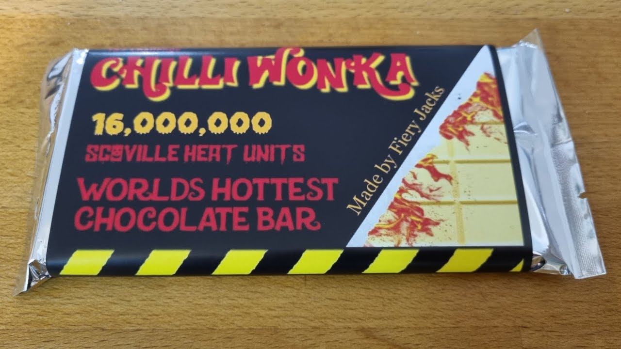 Fiery Jack's Chilli Wonka 16,000,000 Scoville Heat Units World's ...