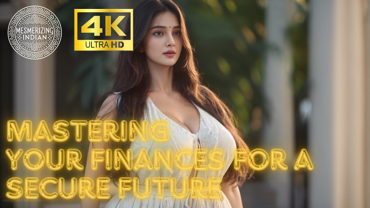 [4K] Mesmerizing Indian AI Lookbook - Mastering Your Finances for a Secure Future - YouTube