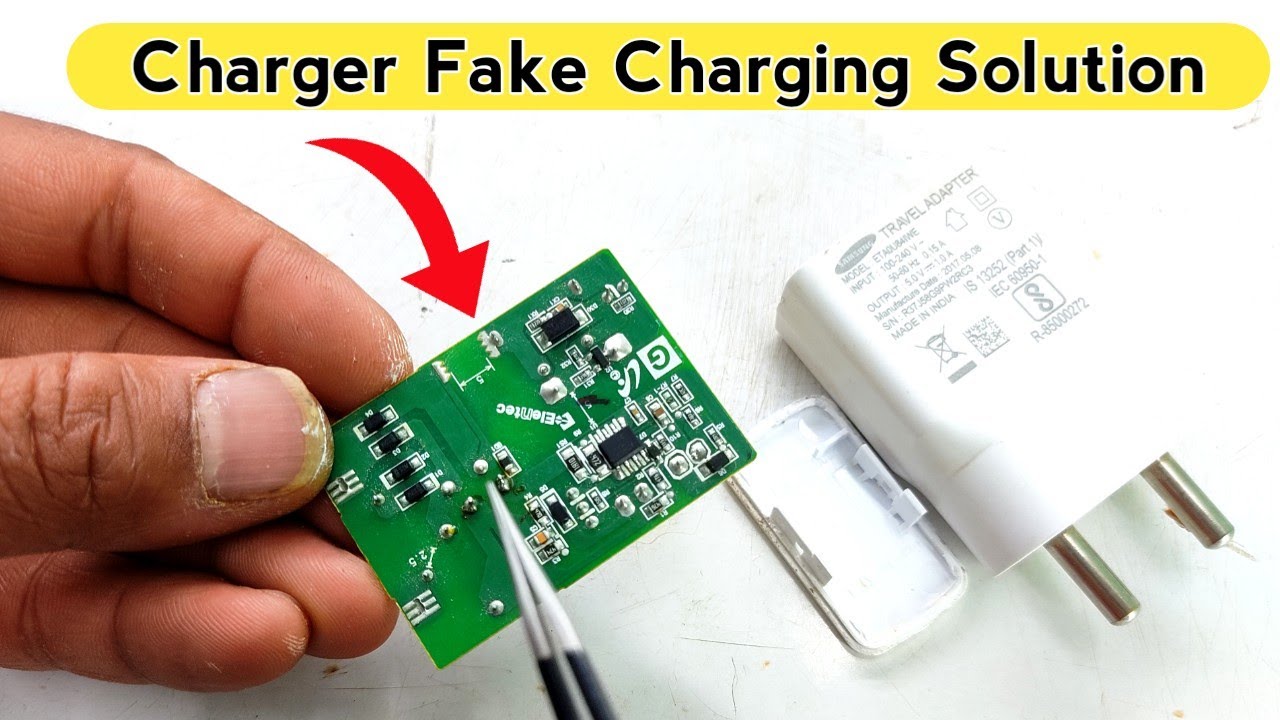 Mobile charger fake charging solution | Android mobile charger repair ...