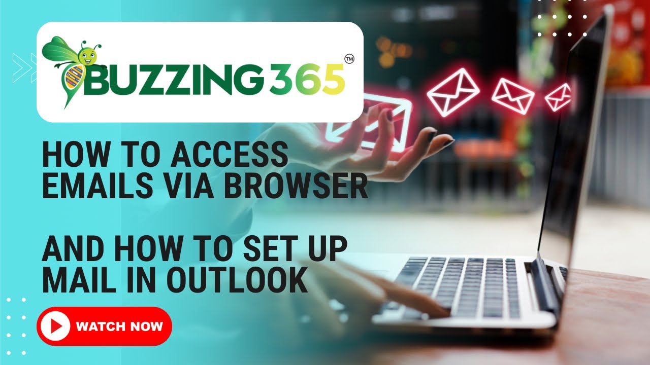 How to Access emails via browser (Webmail) & how to setup email in ...