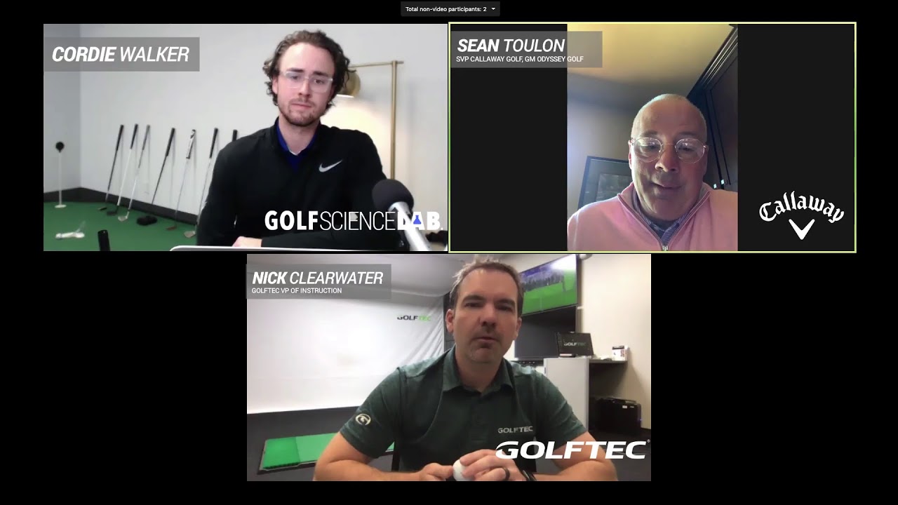 LIVE - Sean Toulon talks everything putters and Callaway Golf ...
