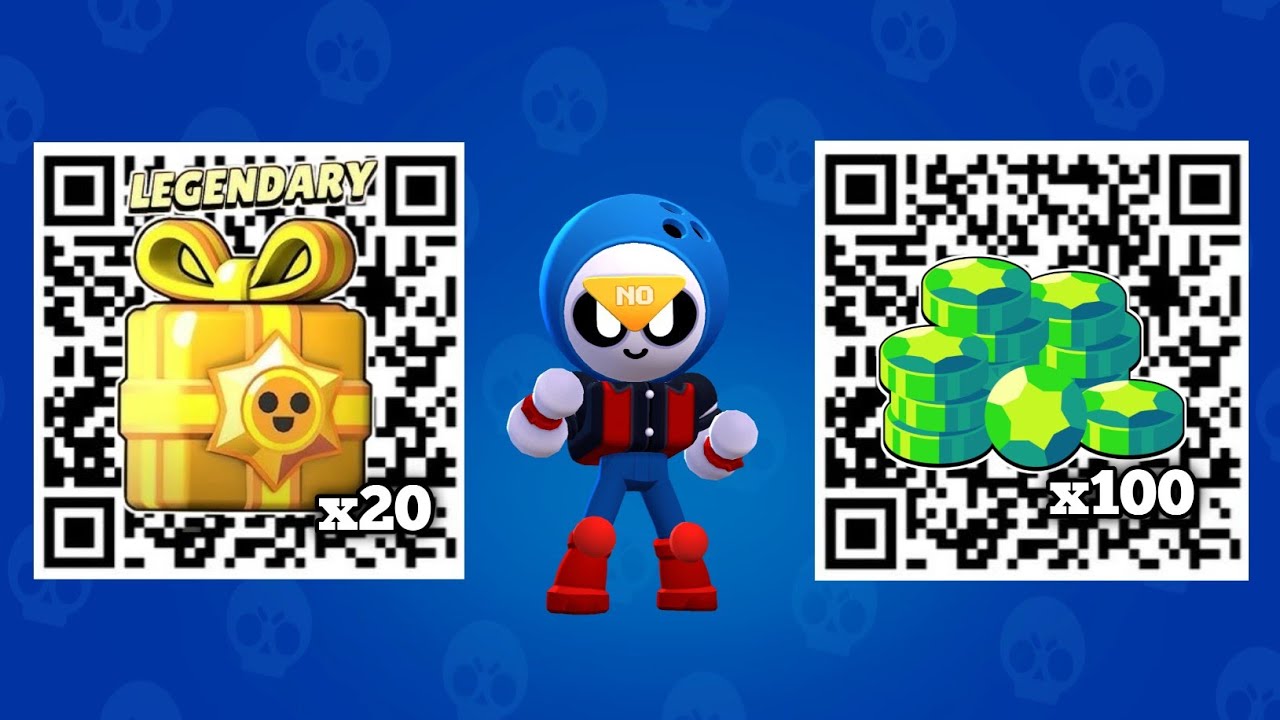 FREE🎁 x20 LEGENDARY PRESENT GIFTS😍QR CODE | BRAWL STARS QR CODES ...