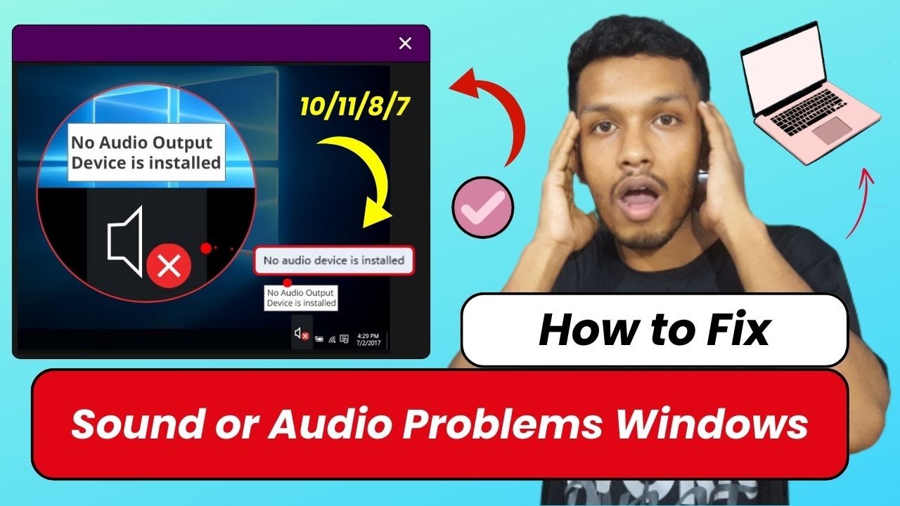 No audio devices is installed (100% Fix) pc and laptop | how to fix ...