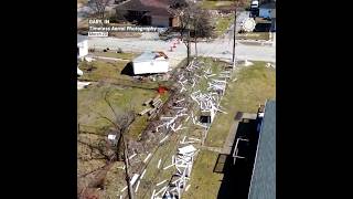 Drone Shows Damage After 2 Ef 1 Tornadoes Hit Southern Indiana Mp3 ...