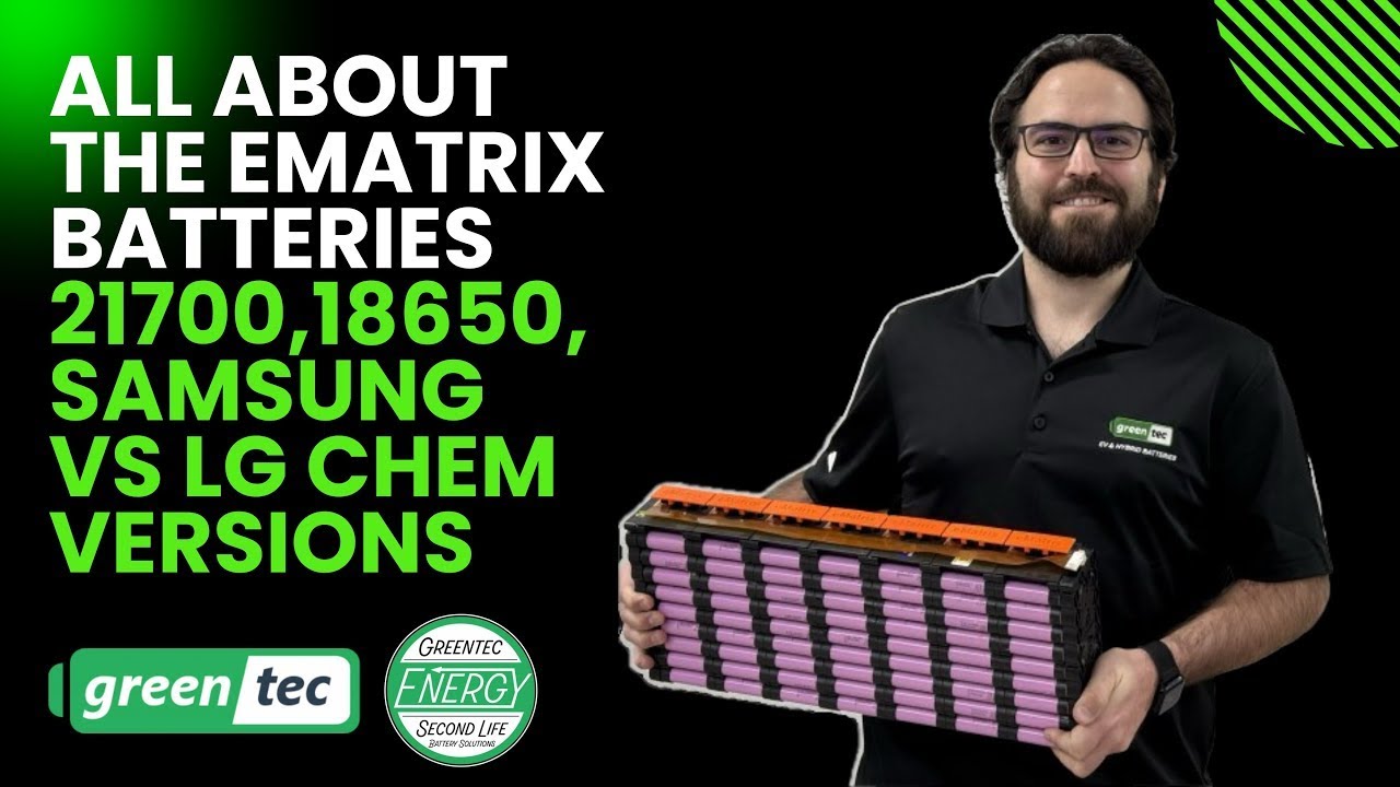 All about eMatrix batteries. 21700, 18650, Samsung vs LG Chem. Harvest ...