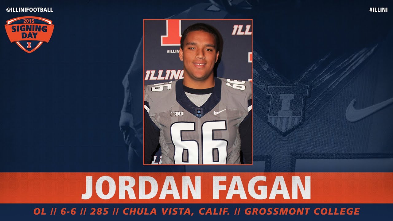 Jordan Fagan Highlights - #Illini Signing Day 2015 - YouTube