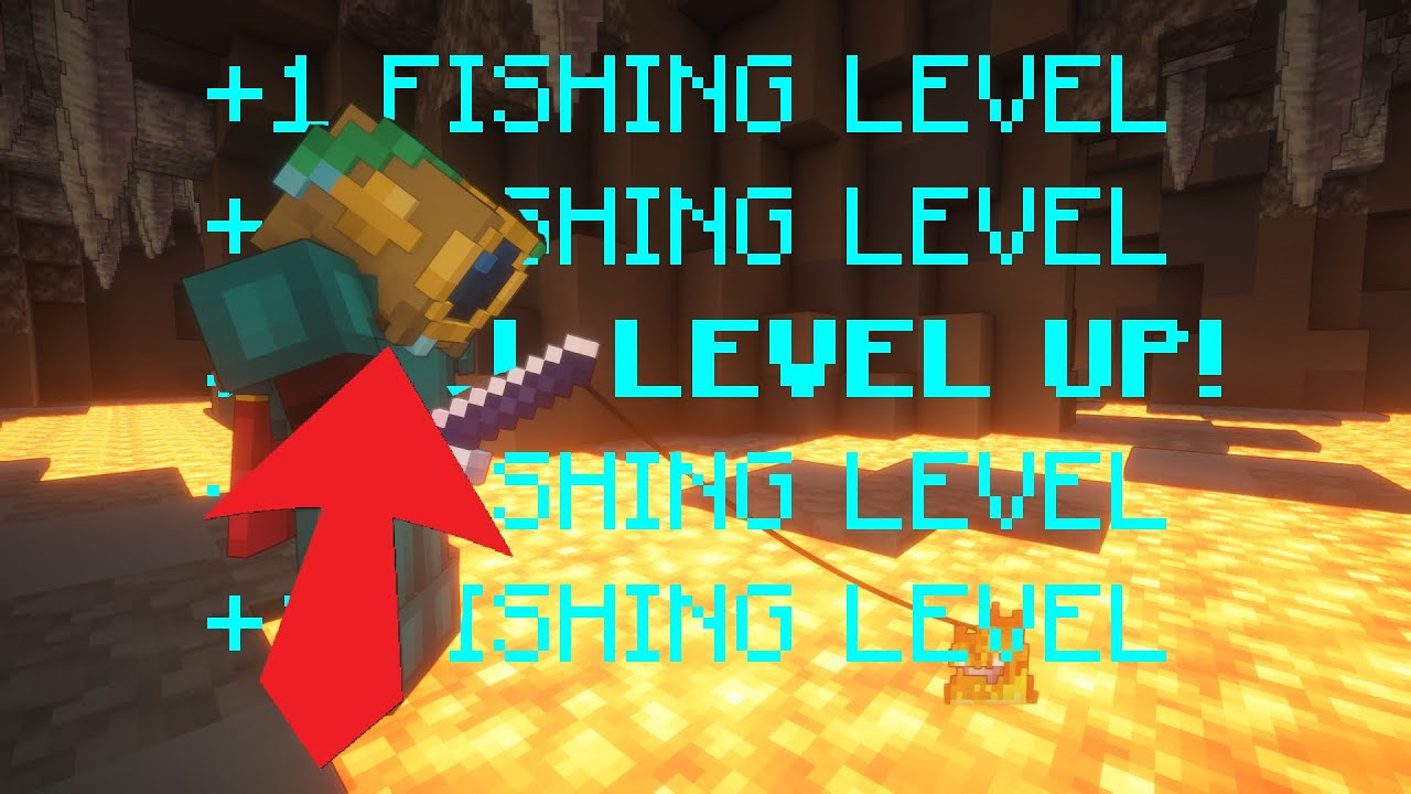 How to level up FISHING AS FAST AS POSSIBLE! (Hypixel Skyblock Guide ...