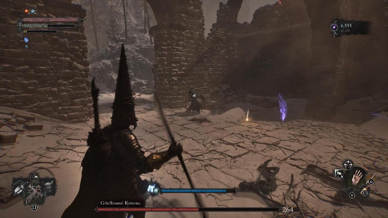 Lords of the Fallen Griefbound Rowena Boss Fight - YouTube