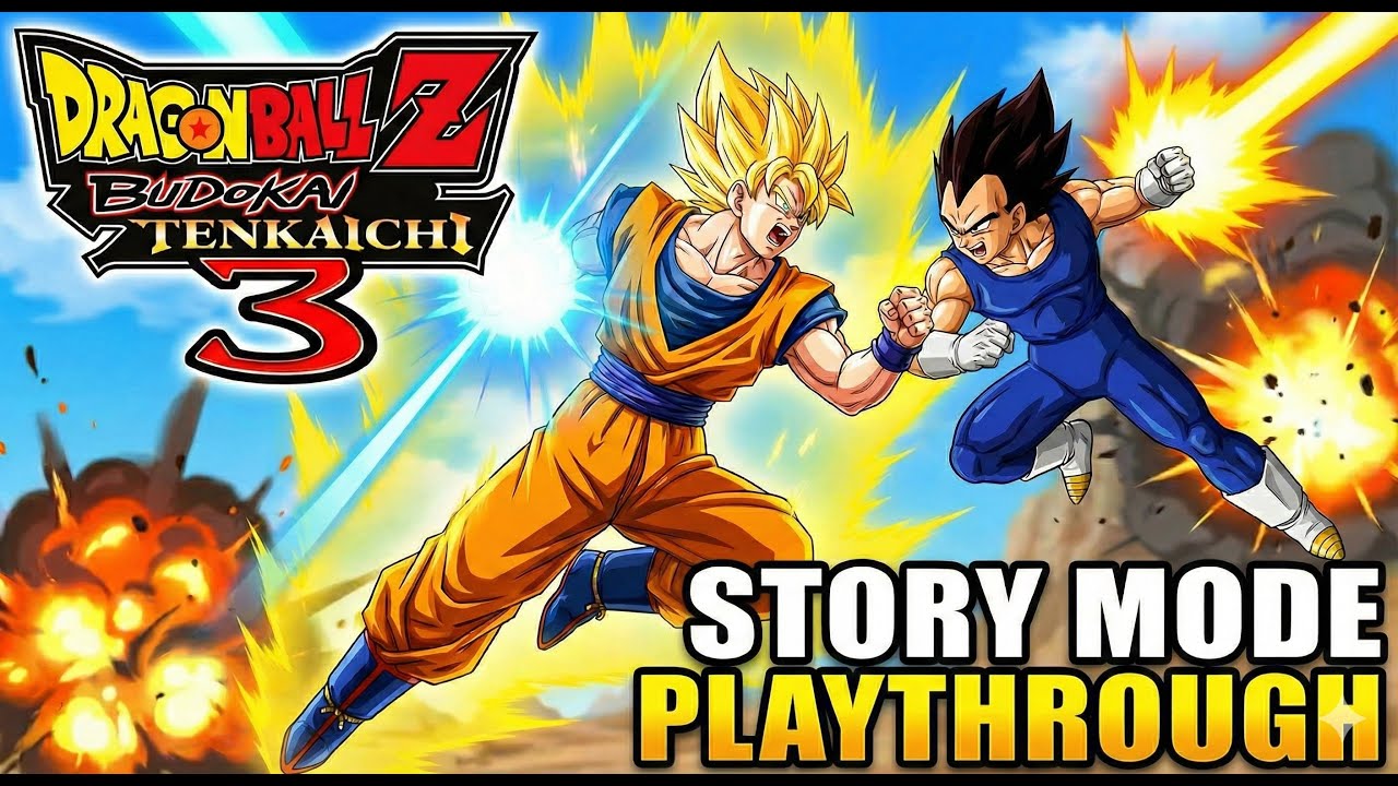 Dragon Ball Z Budokai Tenkaichi 3 Story Mode [ Live Stream ] - YouTube