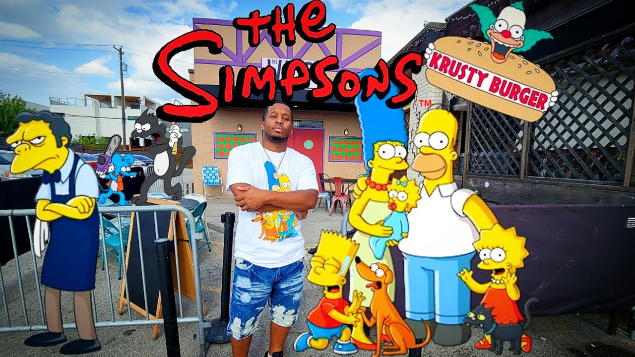 I VISIT THE BAR FROM THE SIMPSONS!!! Dallas TX - YouTube