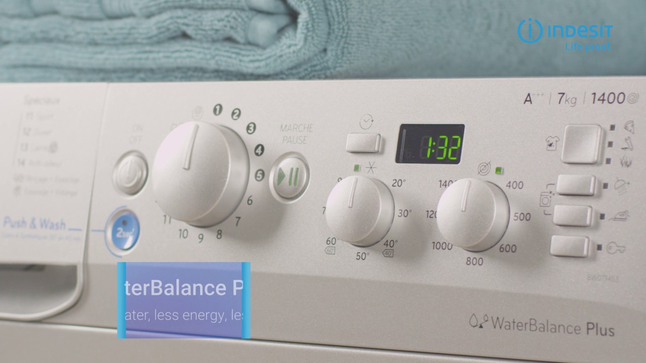 Indesit Innex BWD 71453 S UK Washing Machine - YouTube