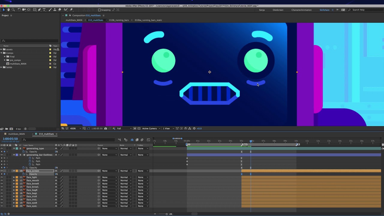 13 - path animation and null objects - YouTube