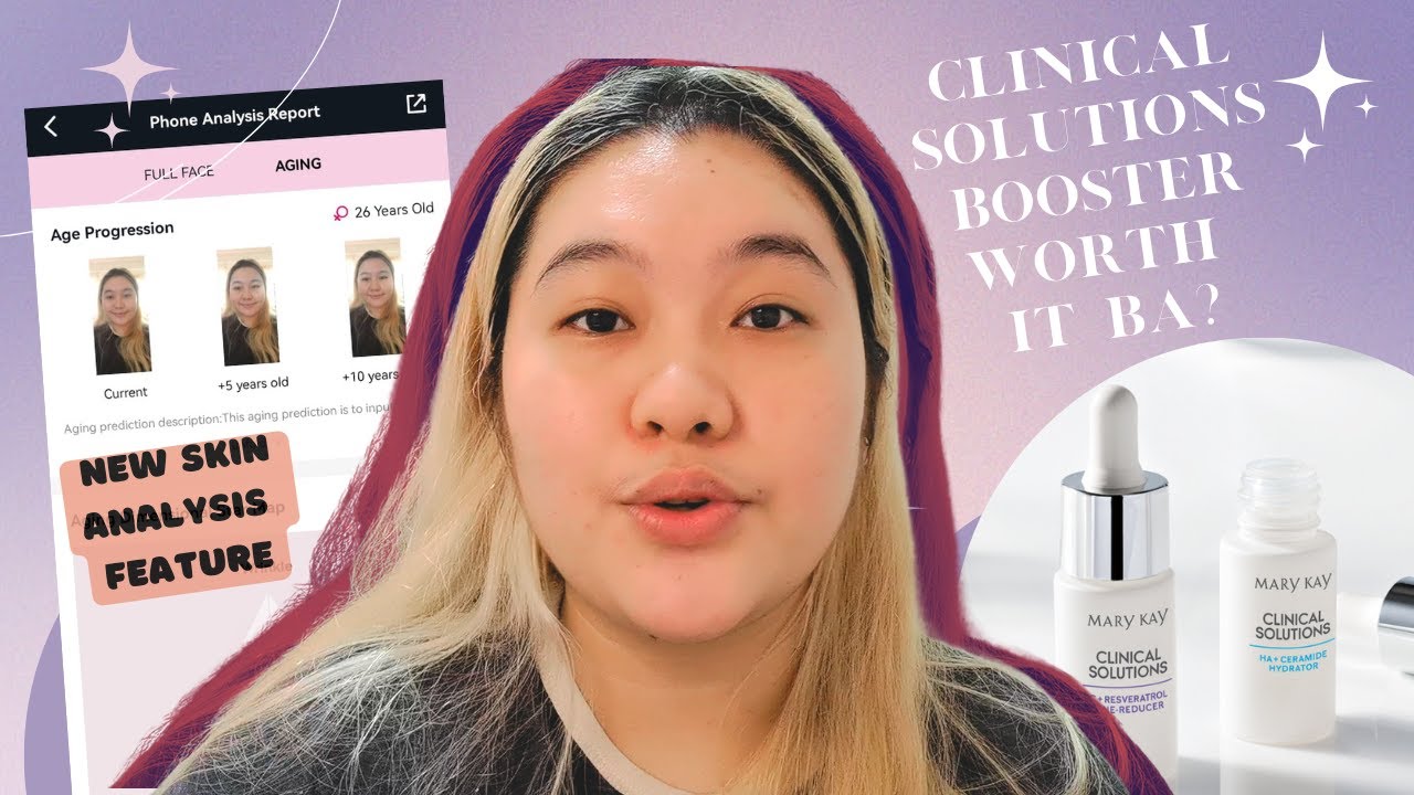 CLINICAL SOLUTIONS BOOSTERS WORTH IT BA? + NEW SKIN ANALYSIS APP ...
