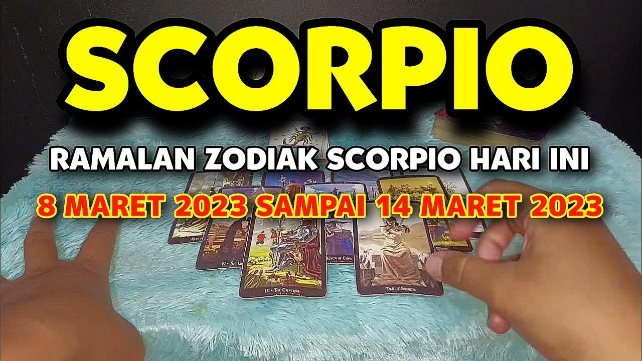 RAMALAN ZODIAK SCORPIO HARI INI LENGKAP DAN AKURAT - YouTube