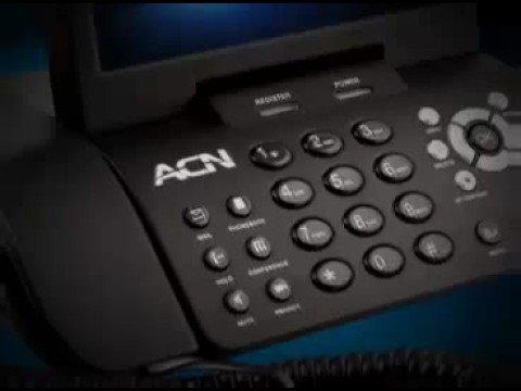 ACN Iris 3000 Video Phone - YouTube