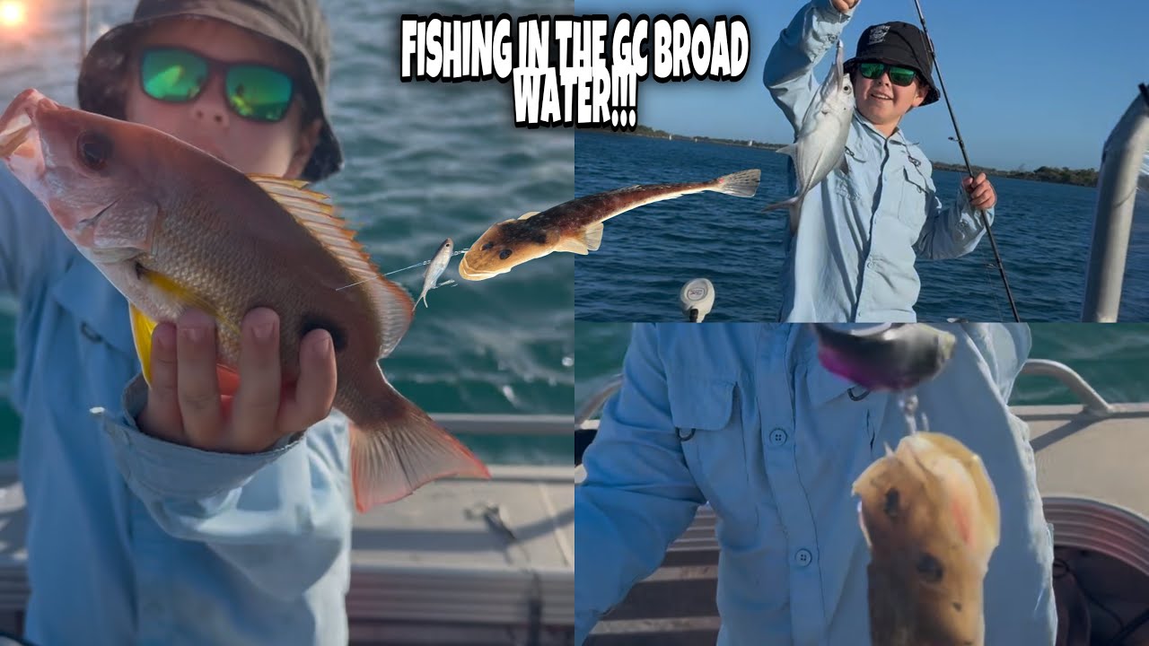 Fishing in the GC broad water !!! - YouTube
