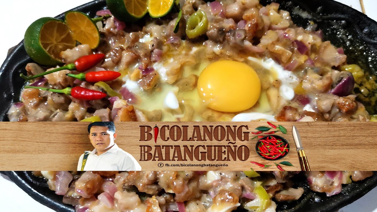 Sisig Na Ulo Ng Baboy, Na Mas Pinasarap Pa! - YouTube