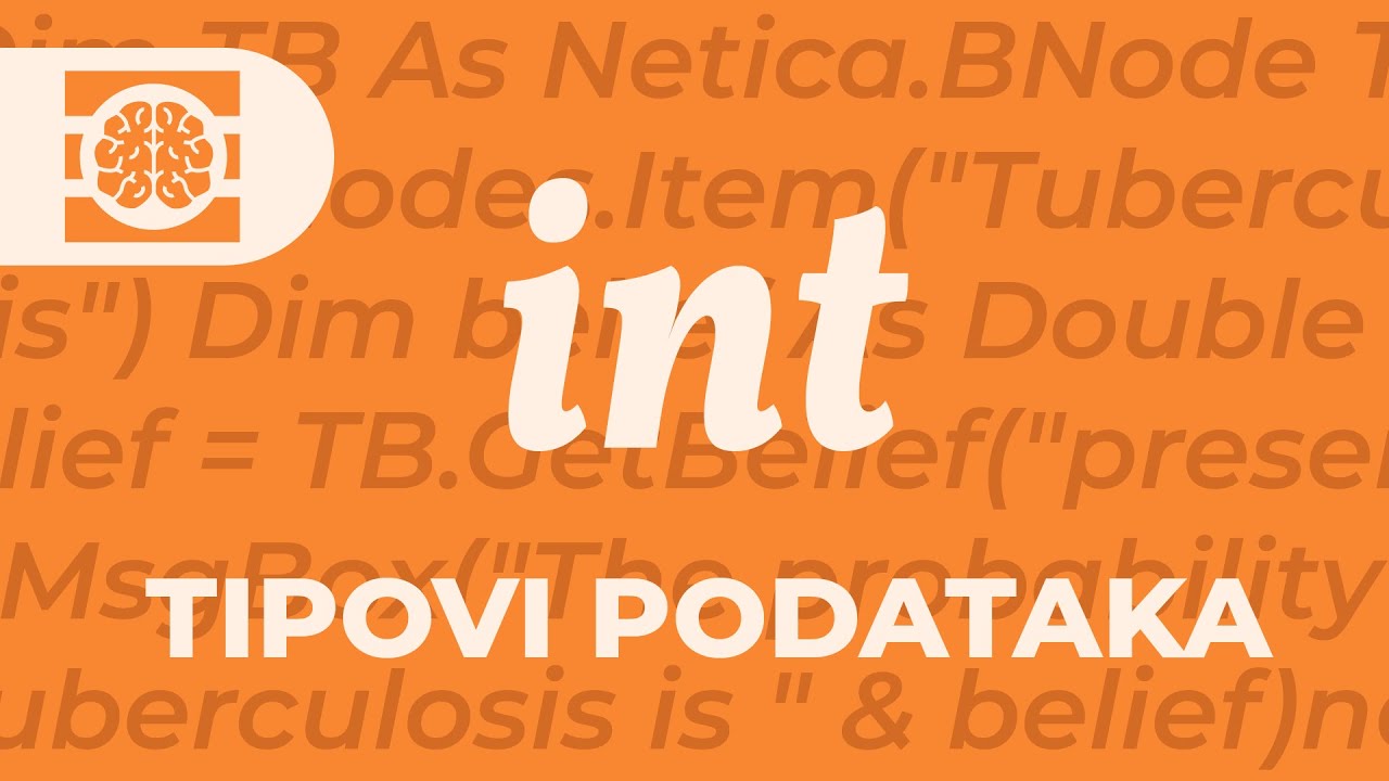 Osnove programiranja - Tipovi podataka - YouTube