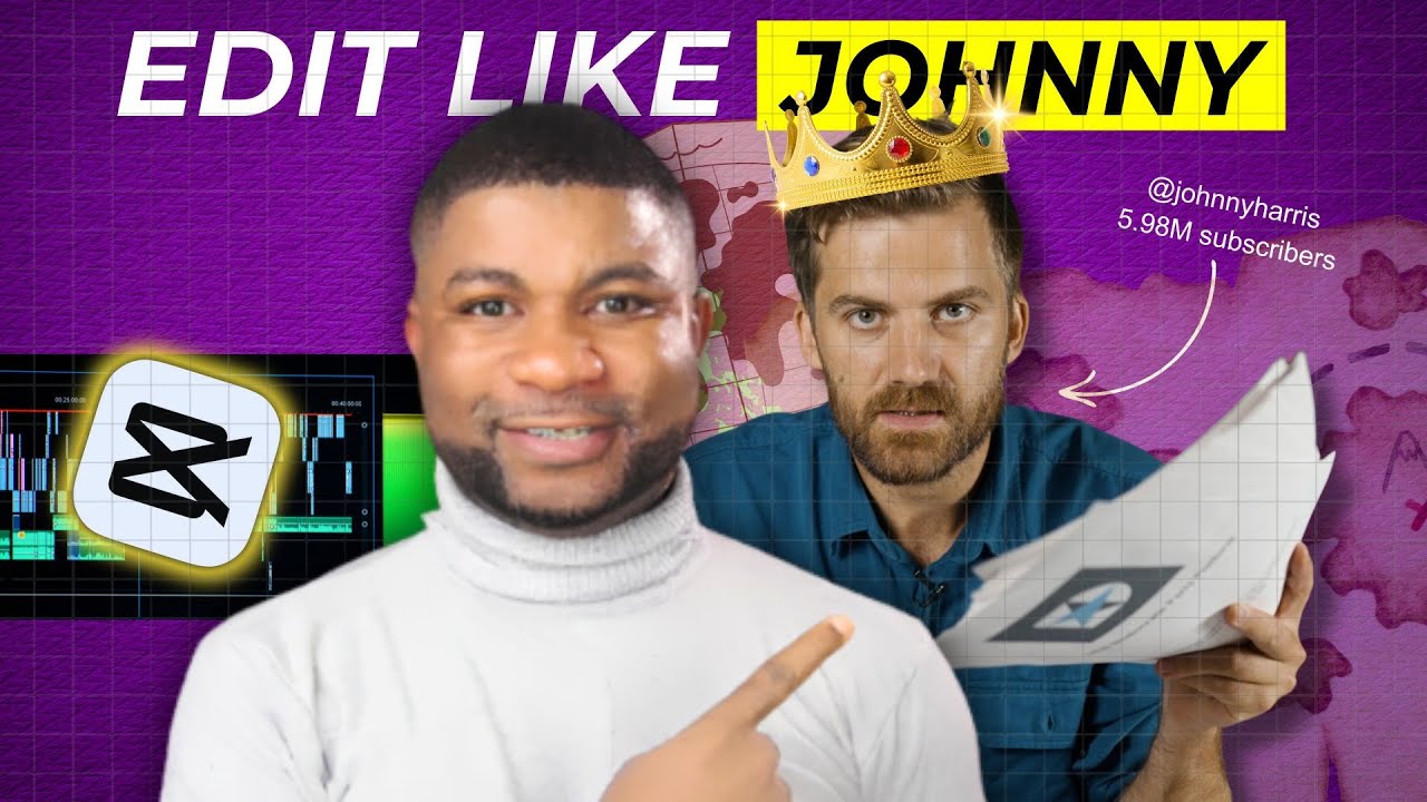 How to Do Johnny Harris' Text Highlight Effect | CapCut Tutorial - YouTube