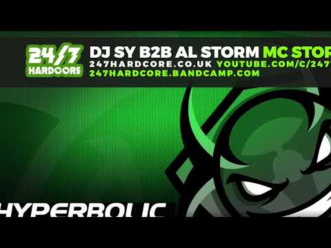 DJ Sy B2B Al Storm with MC Storm - Live & Hyperbolic - YouTube
