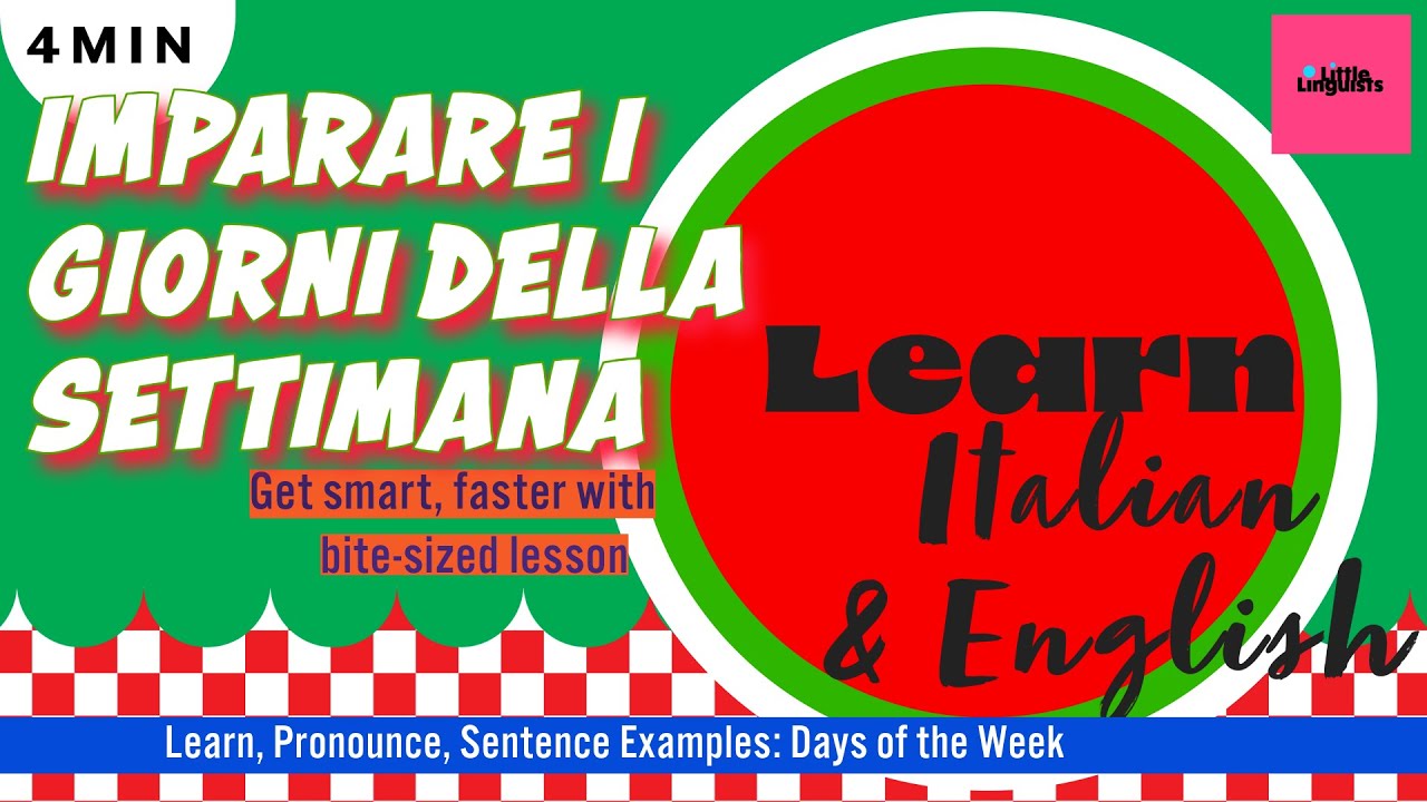 [Dual Language] Learning Discover the Days of the Week in English and ...