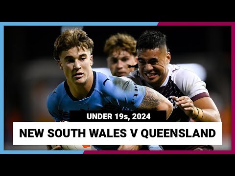 2024 Under 19s State of Origin | Full Match Replay | New South Wales vs Queensland