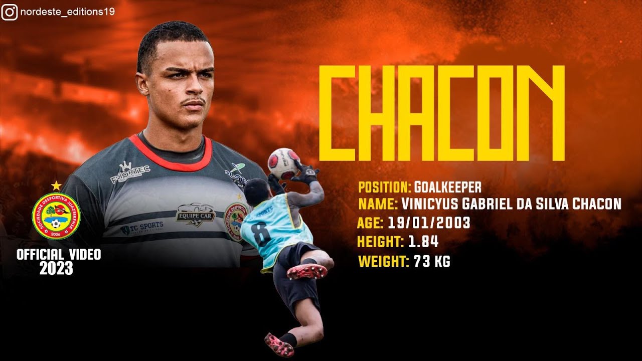 VINICYUS CHACON - GOALKEEPER - 2023 - YouTube