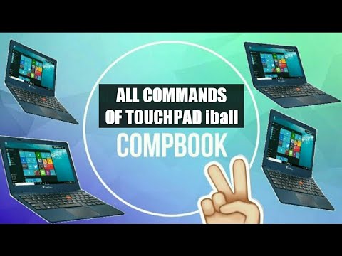 Top 5 useful touchpad gestures of iball compbook - YouTube