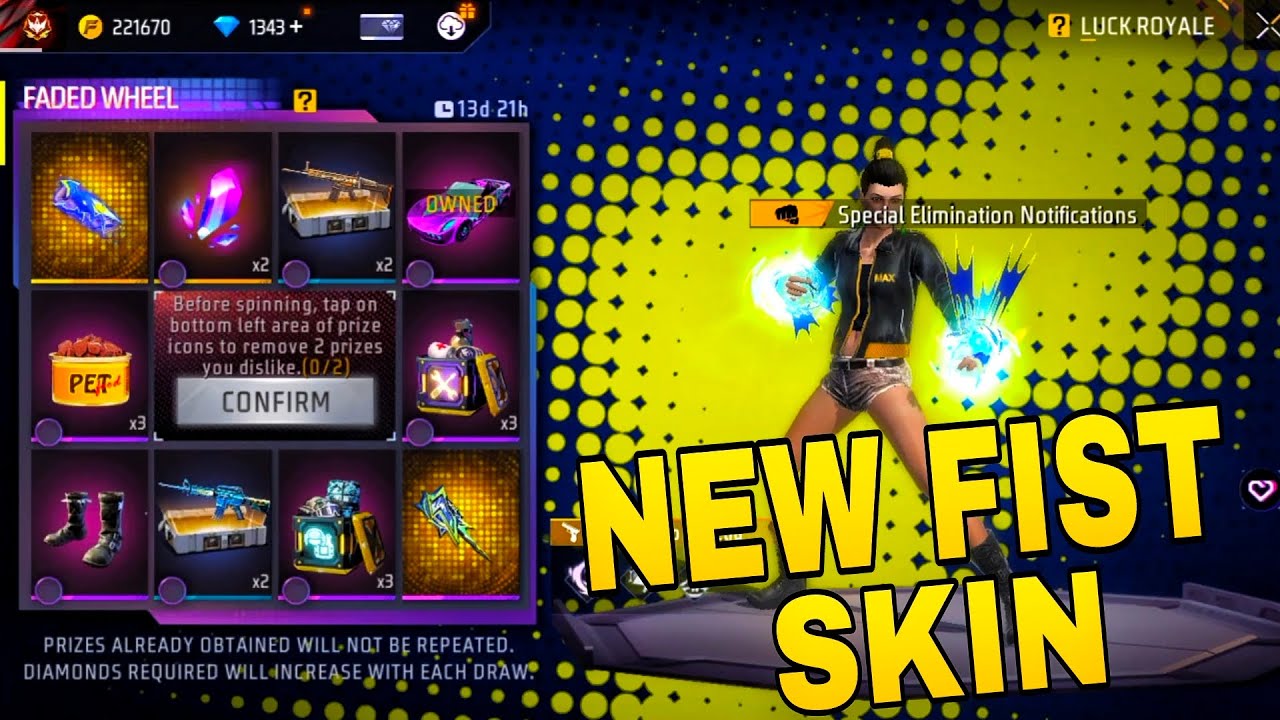 NEW FIST SKIN SPINNING VIDEO ️ NEW 7ᵗʰANNIVERSARY FIST🔥SKIN LEGENDARY # ...