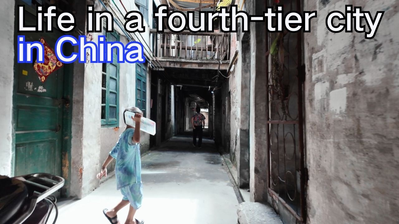 Walking Tour Of Slum Hebei New Village in Liuzhou, China - YouTube